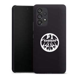 DeinDesign Galaxy A53 5G Handy Premium Case Smartphone Handyh&uuml;lle Schutzh&uuml;lle gl&auml;nzend Eintracht Frankfurt Logo Eagle Premium Case