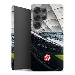 DeinDesign Galaxy S25 Ultra Handy Premium Case Smartphone Handyh&uuml;lle Schutzh&uuml;lle matt Eintracht Frankfurt Stadium Official Licensed Product Premium Case