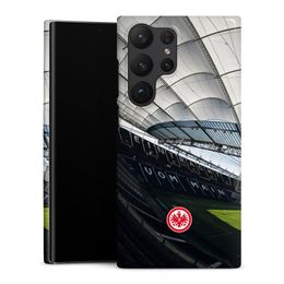 DeinDesign Galaxy S23 Ultra Handy Premium Case Smartphone Handyh&uuml;lle Schutzh&uuml;lle gl&auml;nzend Eintracht Frankfurt Stadium Official Licensed Product Premium Case