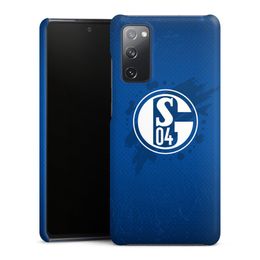DeinDesign Galaxy S20 FE Handy Premium Case Smartphone Handyh&uuml;lle Schutzh&uuml;lle matt Fc Schalke 04 Official Licensed Product Premium Case