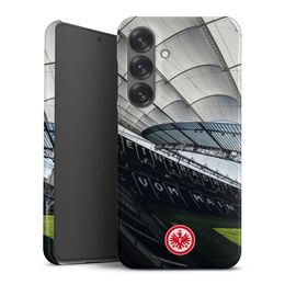 DeinDesign Galaxy S25 Handy Premium Case Smartphone Handyh&uuml;lle Schutzh&uuml;lle gl&auml;nzend Eintracht Frankfurt Stadium Official Licensed Product Premium Case