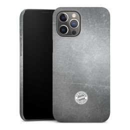 DeinDesign iPhone 12 Pro Max Handy Premium Case Smartphone Handyh&uuml;lle Schutzh&uuml;lle matt Concrete Fcb Fc Bayern M&uuml;nchen Premium Case