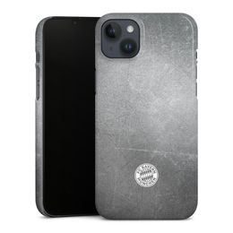DeinDesign iPhone 14 Plus Handy Premium Case Smartphone Handyh&uuml;lle Schutzh&uuml;lle gl&auml;nzend Concrete Fcb Fc Bayern M&uuml;nchen Premium Case