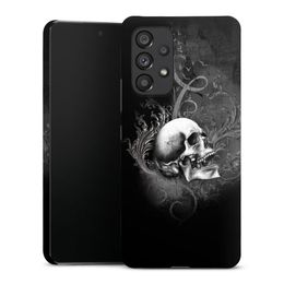 DeinDesign Galaxy A53 5G Handy Premium Case Smartphone Handyh&uuml;lle Schutzh&uuml;lle matt Gothic Skulls Skull Premium Case