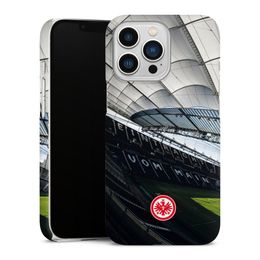 DeinDesign iPhone 13 Pro Handy Premium Case Smartphone Handyh&uuml;lle Schutzh&uuml;lle matt Eintracht Frankfurt Stadium Official Licensed Product Premium Case