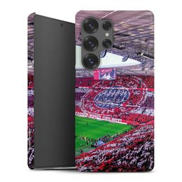 DeinDesign Galaxy S25 Ultra Handy Premium Case Smartphone Handyh&uuml;lle Schutzh&uuml;lle gl&auml;nzend Stadium Fcb Fc Bayern M&uuml;nchen Premium Case