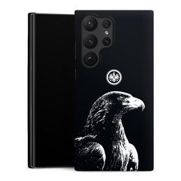 DeinDesign Galaxy S23 Ultra Handy Premium Case Smartphone Handyh&uuml;lle Schutzh&uuml;lle matt Attila Official Licensed Product Eintracht Frankfurt Premium Case