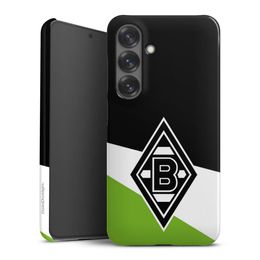 DeinDesign Galaxy S25 Handy Premium Case Smartphone Handyh&uuml;lle Schutzh&uuml;lle gl&auml;nzend Borussia M&ouml;nchengladbach Official Licensed Product Gladbach Premium Case