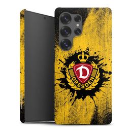 DeinDesign Galaxy S25 Ultra Handy Premium Case Smartphone Handyh&uuml;lle Schutzh&uuml;lle matt Official Licensed Product Soccer Sg Dynamo Dresden Premium Case