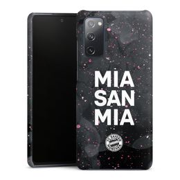 DeinDesign Galaxy S20 FE 5G Handy Premium Case Smartphone Handyh&uuml;lle Schutzh&uuml;lle matt Fc Bayern M&uuml;nchen Girl Style Mia San Mia Premium Case