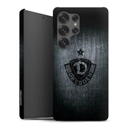 DeinDesign Galaxy S25 Ultra Handy Premium Case Smartphone Handyh&uuml;lle Schutzh&uuml;lle matt Sg Dynamo Dresden Official Licensed Product Vintage Premium Case