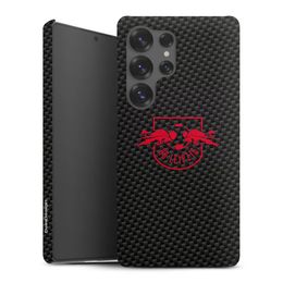 DeinDesign Galaxy S25 Ultra Handy Premium Case Smartphone Handyh&uuml;lle Schutzh&uuml;lle matt Rb Leipzig Official Licensed Product Carbon Premium Case