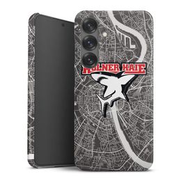 DeinDesign Galaxy S25 Handy Premium Case Smartphone Handyh&uuml;lle Schutzh&uuml;lle gl&auml;nzend K&ouml;lner Haie Ice Hockey Official Licensed Product Premium Case