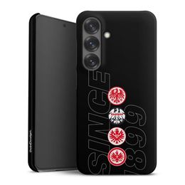 DeinDesign Galaxy S25 Handy Premium Case Smartphone Handyh&uuml;lle Schutzh&uuml;lle matt Eagle Logo Eintracht Frankfurt Premium Case
