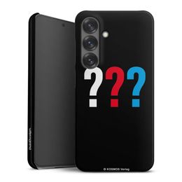 DeinDesign Galaxy S25 Handy Premium Case Smartphone Handyh&uuml;lle Schutzh&uuml;lle matt Official Licensed Product Die Drei ??? Logo Premium Case
