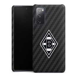 DeinDesign Galaxy S20 FE Handy Premium Case Smartphone Handyh&uuml;lle Schutzh&uuml;lle matt Gladbach Carbon Borussia M&ouml;nchengladbach Premium Case