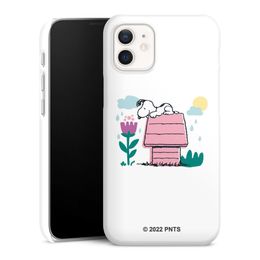 DeinDesign iPhone 12 mini Handy Premium Case Smartphone Handyh&uuml;lle Schutzh&uuml;lle gl&auml;nzend Dog Official Licensed Product Snoopy Premium Case