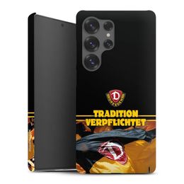 DeinDesign Galaxy S25 Ultra Handy Premium Case Smartphone Handyh&uuml;lle Schutzh&uuml;lle matt Sgd Sg Dynamo Dresden Merchandise Premium Case