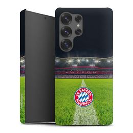 DeinDesign Galaxy S25 Ultra Handy Premium Case Smartphone Handyh&uuml;lle Schutzh&uuml;lle matt Stadium Fc Bayern M&uuml;nchen Fcb Premium Case