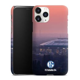 DeinDesign iPhone 11 Pro Handy Premium Case Smartphone Handyh&uuml;lle Schutzh&uuml;lle matt Official Licensed Product Stadium Fc Schalke 04 Premium Case