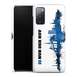 DeinDesign Galaxy S20 FE 5G Handy Premium Case Smartphone Handyh&uuml;lle Schutzh&uuml;lle matt Hsv Official Licensed Product Bundesliga Premium Case
