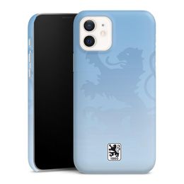 DeinDesign iPhone 12 Handy Premium Case Smartphone Handyh&uuml;lle Schutzh&uuml;lle matt Tsv 1860 M&uuml;nchen Official Licensed Product Logo Premium Case