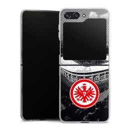 DeinDesign Galaxy Z Flip 5 Handy Hard Case Schutzh&uuml;lle transparent Smartphone Handy H&uuml;lle Sge Stadium Eintracht Frankfurt Hard Case