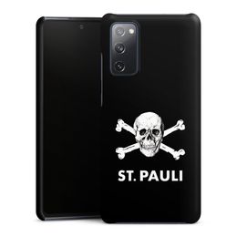 DeinDesign Galaxy S20 FE Handy Premium Case Smartphone Handyh&uuml;lle Schutzh&uuml;lle matt Official Licensed Product Fc St. Pauli Totenkopf Premium Case