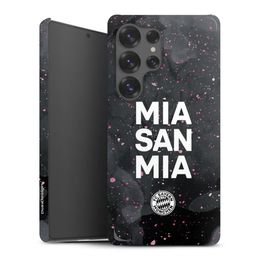 DeinDesign Galaxy S25 Ultra Handy Premium Case Smartphone Handyh&uuml;lle Schutzh&uuml;lle gl&auml;nzend Mia San Mia Girl Style Fc Bayern M&uuml;nchen Premium Case