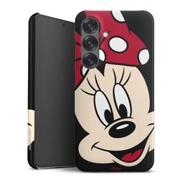 DeinDesign Galaxy S25 Handy Premium Case Smartphone Handyh&uuml;lle Schutzh&uuml;lle matt Disney Minnie Mouse Official Licensed Product Premium Case