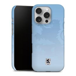 DeinDesign iPhone 16 Pro Handy Premium Case Smartphone Handyh&uuml;lle Schutzh&uuml;lle matt Official Licensed Product Logo Tsv 1860 M&uuml;nchen Premium Case