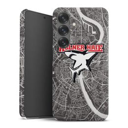 DeinDesign Galaxy S25 Handy Premium Case Smartphone Handyh&uuml;lle Schutzh&uuml;lle matt K&ouml;lner Haie Ice Hockey Official Licensed Product Premium Case