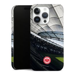 DeinDesign iPhone 14 Pro Handy Premium Case Smartphone Handyh&uuml;lle Schutzh&uuml;lle matt Eintracht Frankfurt Stadium Official Licensed Product Premium Case