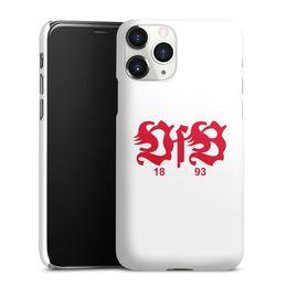 DeinDesign iPhone 11 Pro Handy Premium Case Smartphone Handyh&uuml;lle Schutzh&uuml;lle matt Vfb Stuttgart Lettering Official Licensed Product Premium Case