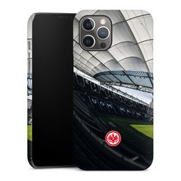 DeinDesign iPhone 12 Pro Max Handy Premium Case Smartphone Handyh&uuml;lle Schutzh&uuml;lle matt Stadium Official Licensed Product Eintracht Frankfurt Premium Case
