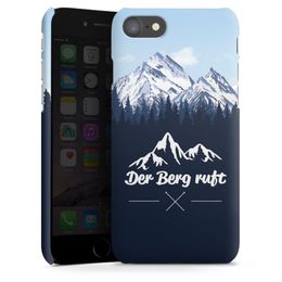 DeinDesign iPhone SE (2020) Handy Premium Case Smartphone Handyh&uuml;lle Schutzh&uuml;lle matt Wanderlust Sky Mountain Premium Case
