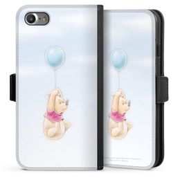 DeinDesign iPhone SE (2020) Handy Klapph&uuml;lle Handyh&uuml;lle aus Kunst Leder schwarz Flip Case Official Licensed Product Disney Winnie The Pooh Sideflip mit Lasche