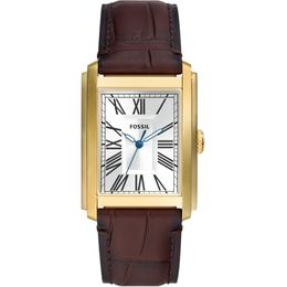 Fossil Analog Watch 'CARRAWAY' male Brown size One Size