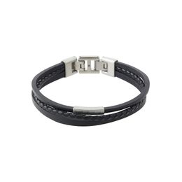 Fossil Armband Herren Größe One Size schwarz / silber