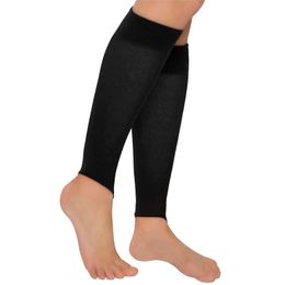 WITT Damen Stützende Wadenstulpen, schwarz, Größe 0