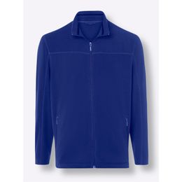 WITT Damen Fleecejacke, royalblau, Gr&ouml;&szlig;e 52/54