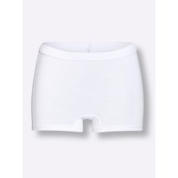 w&auml;schepur w&auml;schepur Damen Longpanty im Vorteilspack, wei&szlig;, Gr&ouml;&szlig;e 52/54