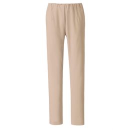 WITT Damen Stretch-Hose mit innenliegendem Dehnbund, beige, Gr&ouml;&szlig;e 26