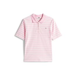 Tommy Hilfiger Poloshirt '1985' Damen Größe L hellpink / weiß