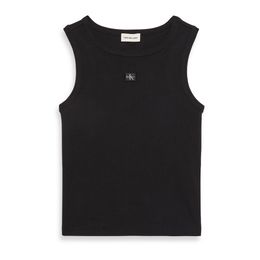 Calvin Klein Jeans Top Damen Gr&ouml;&szlig;e XXXS schwarz / wei&szlig;
