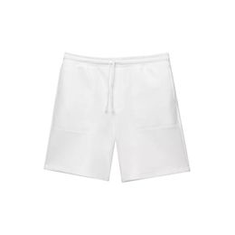 Pull&Bear Pull&Bear Shorts Herren Größe 33 weiß