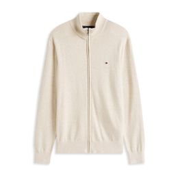 Tommy Hilfiger Strickjacke 'ESSENTIAL' Herren Gr&ouml;&szlig;e S beige