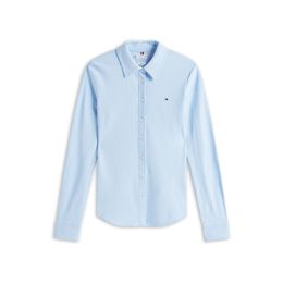 Tommy Hilfiger Bluse '1985' Damen Gr&ouml;&szlig;e L hellblau / wei&szlig;