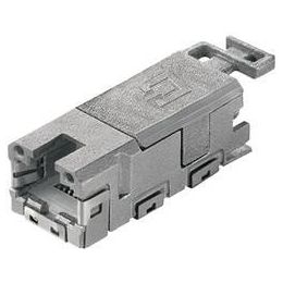 Teleg&auml;rtner 100007525 STX V1 RJ45-Moduleinsatz Cat.6A 100007525 Buchse, gerade Pole: 8P8C 1 St.