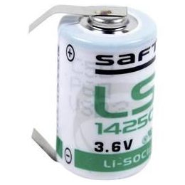Saft LS 14250 CLG Spezial-Batterie 1/2 AA U-L&ouml;tfahne Lithium 3.6 V 1200 mAh 1 St.
